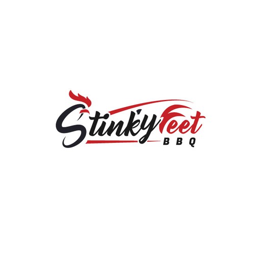 Designs | Stinky Feet BBQ Logo | Logo design contest