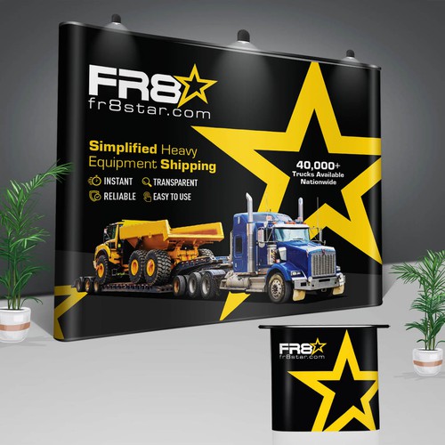 Design for trucking companies moving giant cranes! | Signage contest