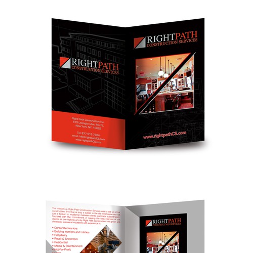 Designs | Right Path Construction looking for the Right brochure ...