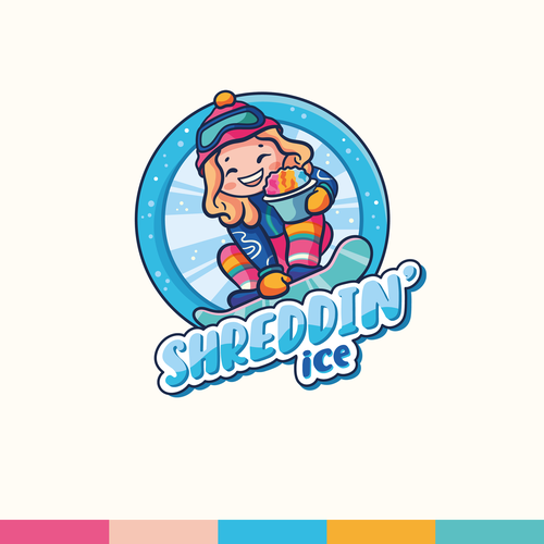 Designs | We need the coolest snowboarding, shaved ice eating character ...