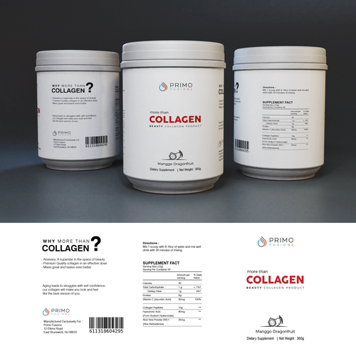 Designs | Looking For Simple Attention Grabbing Collagen Product Label ...