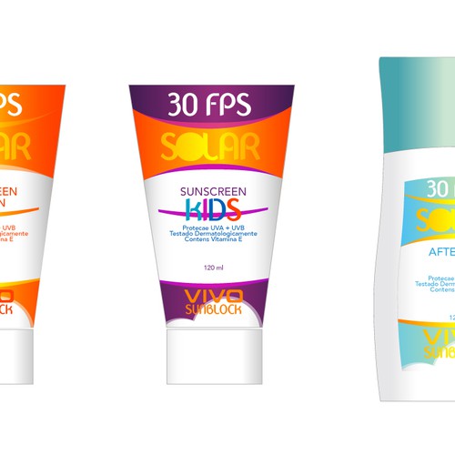 SOLAR - sunscreen, after sun, suntan lotion - Create a creative ...