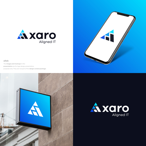 Designs | Axaro - Modern, Fun, Startup IT Brand, going against industry ...