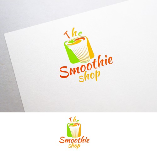 Create a fun logo and website template for our new Smoothie Shop ...