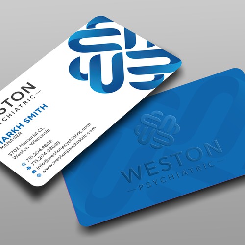 Designs | Design a professional business card for mental health ...