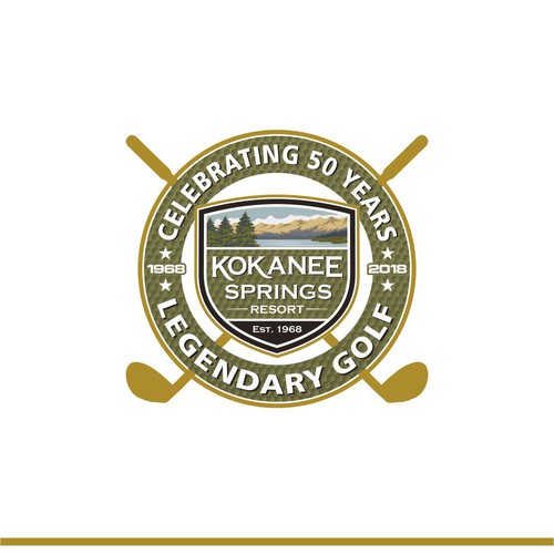 Golf Course/Resort 50 Year Anniversary Logo | Logo design contest