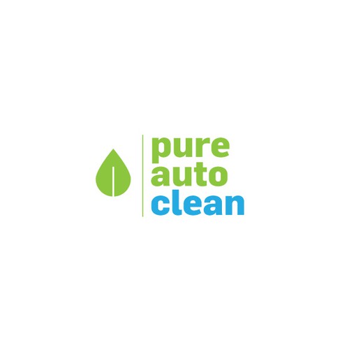 Create a logo for an Eco friendly car wash (uses 1 cup of water per ...