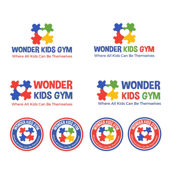 Design a fun and Autism friendly (kids indoor sensory gym) logo for ...
