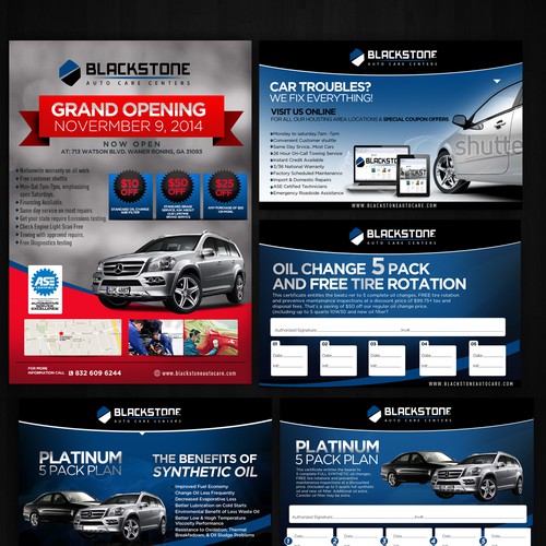 Grand Opening Automotive Repair Shop | Postcard, flyer or print contest