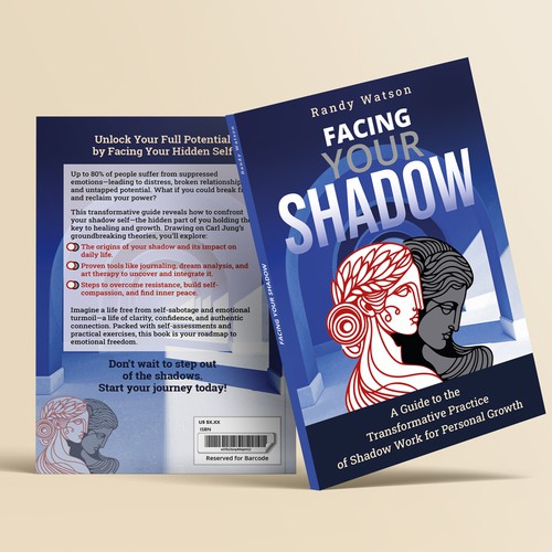Designs | Design a powerful book cover for Facing your Shadow | Book ...