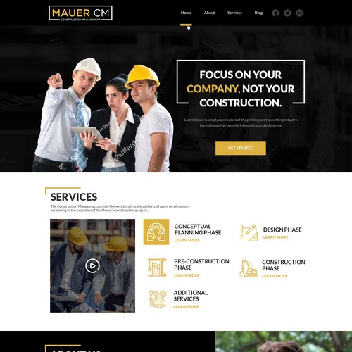 Designs | Design an impressive and professional homepage for a ...