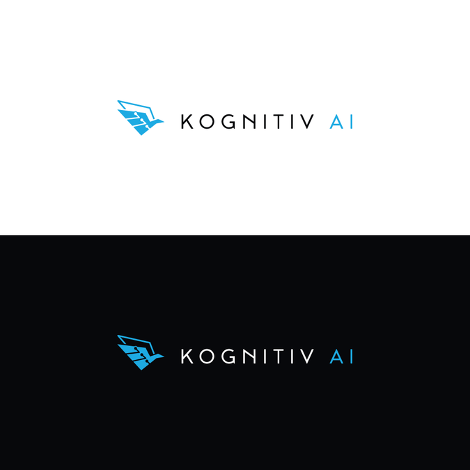 Design a Futuristic logo for an AI (Artificial Intelligence) company ...
