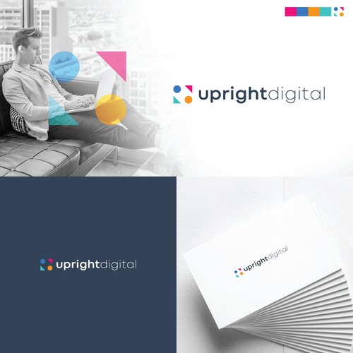 Designs | Upright Digital Agency Logo (future brand standard as well ...