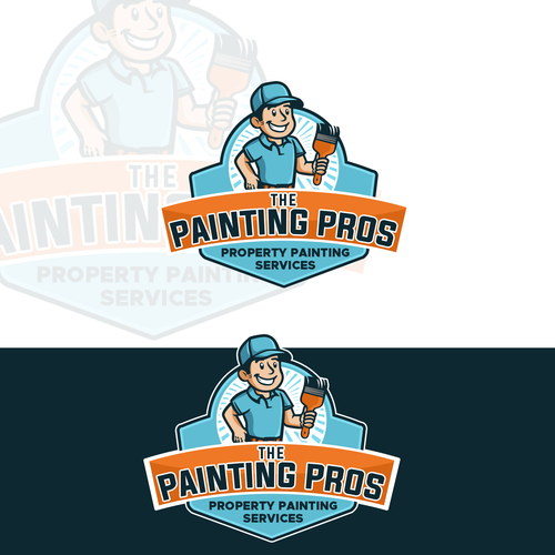 Designs | Modern mascot style logo for residential painting company ...