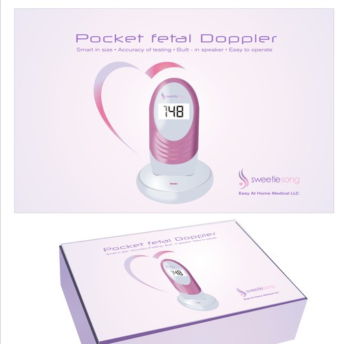 Designs | product packaging box design for Fetal Doppler | Product ...