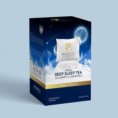 Designs | DEEP SLEEP TEA - REBRAND NEEDED | Product packaging contest