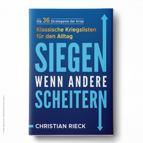 Designs | Emblematic cover for a book about the use of war tactics in ...