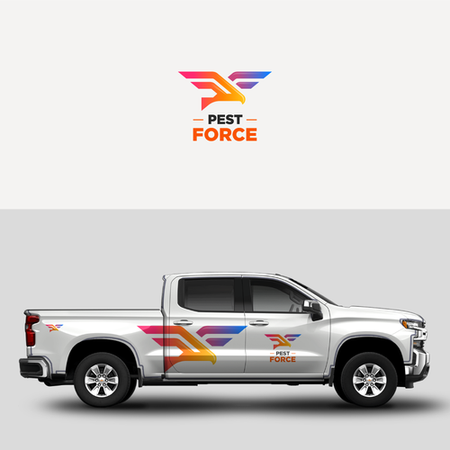 Designs | Multicolored-bright-fun design inspired by the word "FORCE ...
