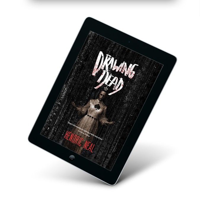 "Drawing Dead" - Horror Story book cover with a frightening edge | Book ...