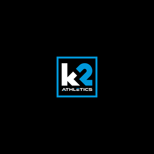 Minimalist logo design for the K2 Athletics brand | Logo & social media ...