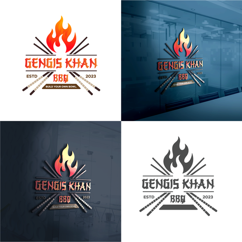 Designs | Seeking a tasty logo for my Mongolian BBQ restaurant. | Logo ...