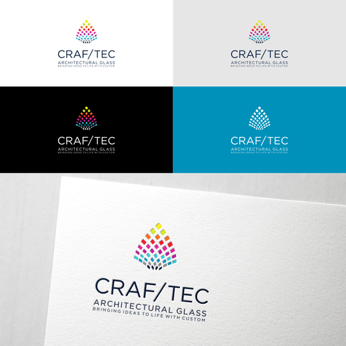 Out of the Box and Powerful LOGO & Identity Design for Craf/Tec Glass ...