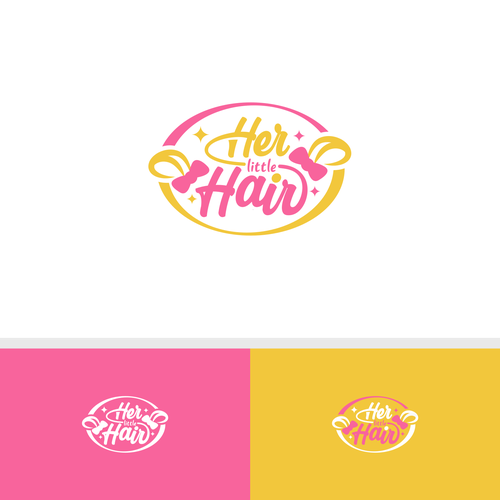 Designs | A fun and feminine logo for young girls hair accessory brand ...