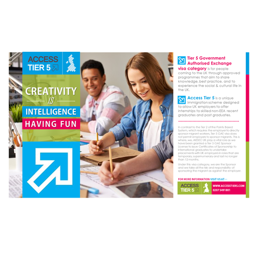 Design a flyer for Access Tier 5 | Postcard, flyer or print contest