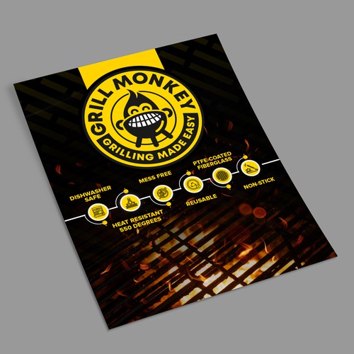 Designs | Flyer for grill product - marketing/sales | Postcard, flyer ...