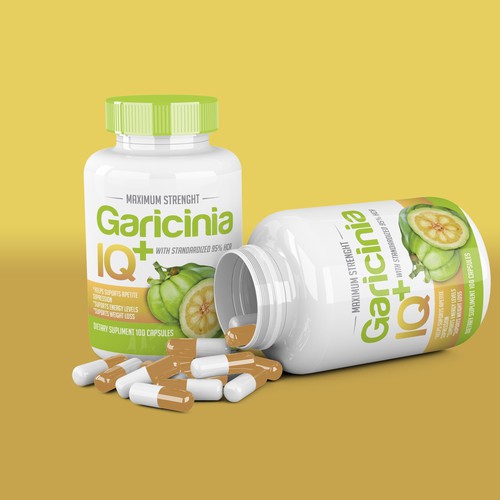 Garcinia Cambogia label design. | Product label contest