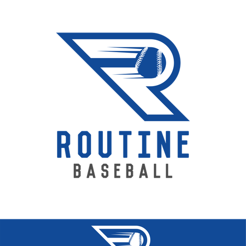 Routine Baseball Logo | Logo design contest