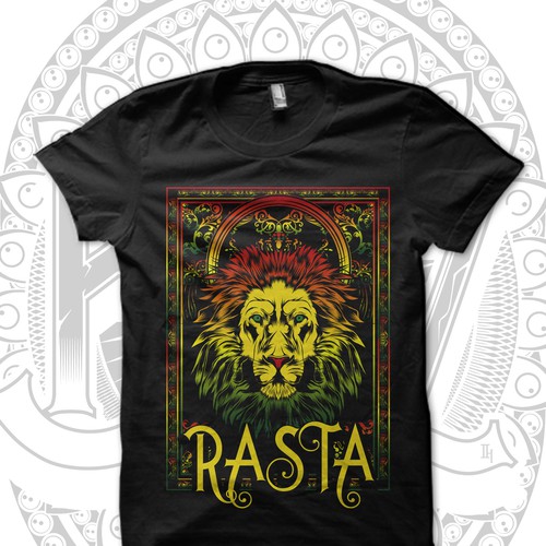 Create a Rasta / Reggae design for a MENS TSHIRT | T-shirt contest