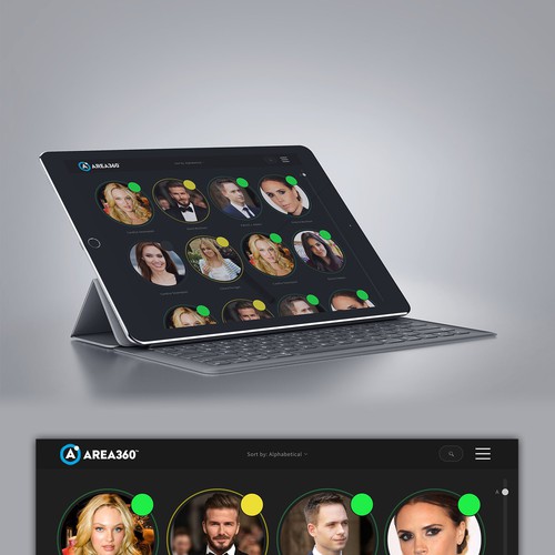 Engaging Employee Tracking Interface | Web page design contest