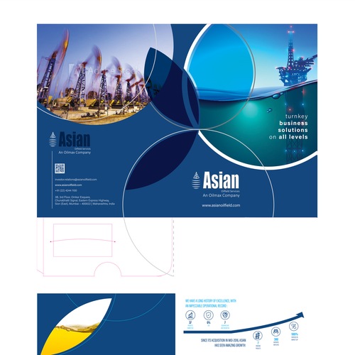 Brochure & Poster Design for Oil & Gas Service Provider Company ...