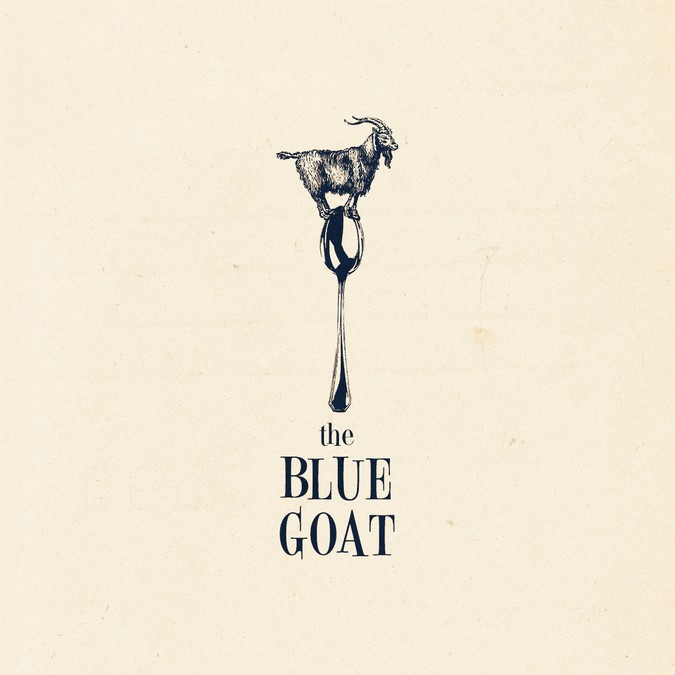 Restaurant Logo The Blue Goat | Logo design contest