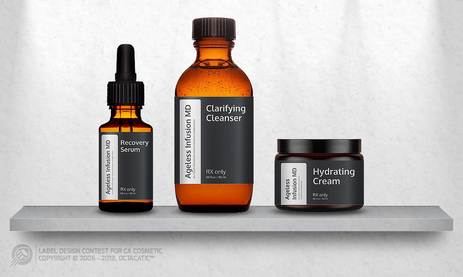 product label for CA Cosmetics | Product label contest