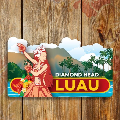 Designs | Create an eye catching magnet souvenir for the Diamond Head ...