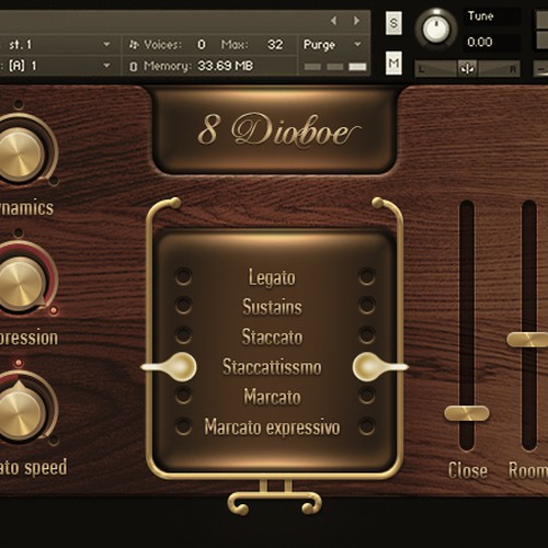 User Interface (UI) for Music Software Instrument | Other web or app ...