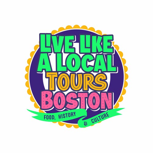 Designs | Local Food, History & Culture Tours of Boston | Logo design ...