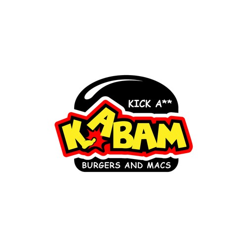 DESIGN A KICK ASS LOGO FOR OUR RESTAURANT "KABAM" | Logo design contest