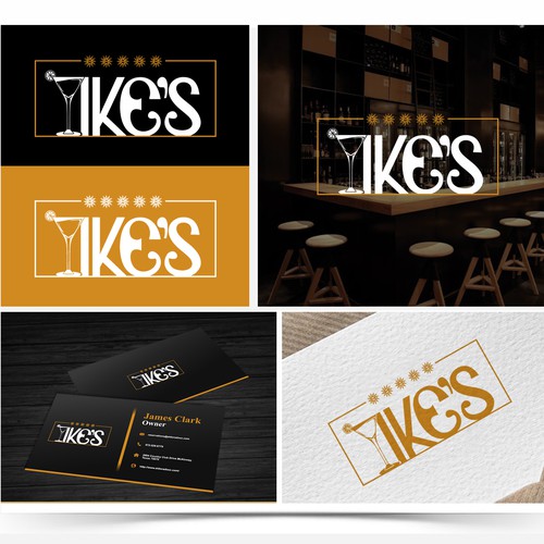 Private Club needs classy logo for Bar & Restaurant "Ike's" in ...