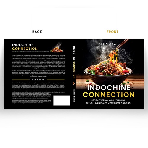 Designs | Luxury Modern Contemporary cookbook cover for French ...