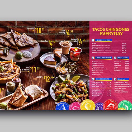 Designs | Digital Food Menu Contest! | Menu contest