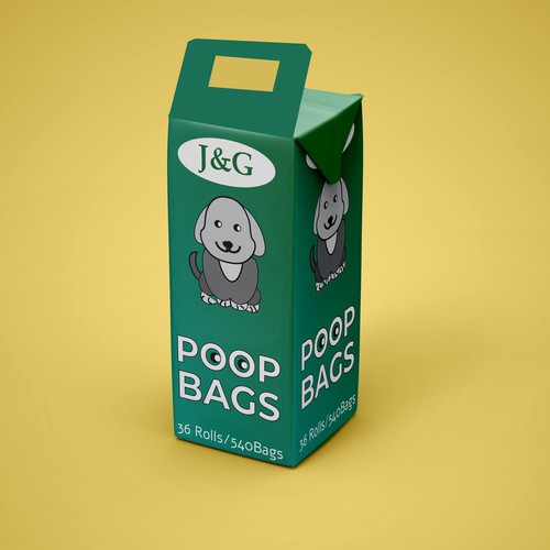 Designs | Dog poop bag packaging design | Product packaging contest