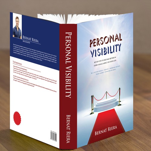 Self Development Book Cover: Personal Visibility | Book cover contest