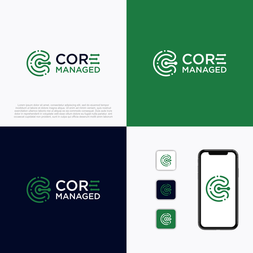 Designs | IT Service Provider - Core Managed | Logo design contest