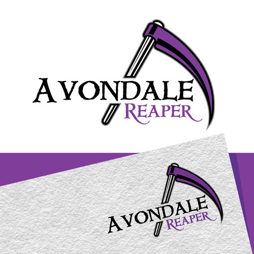 American Football Team Needs a New Logo! Reaper-Scythe!!! | Logo design ...