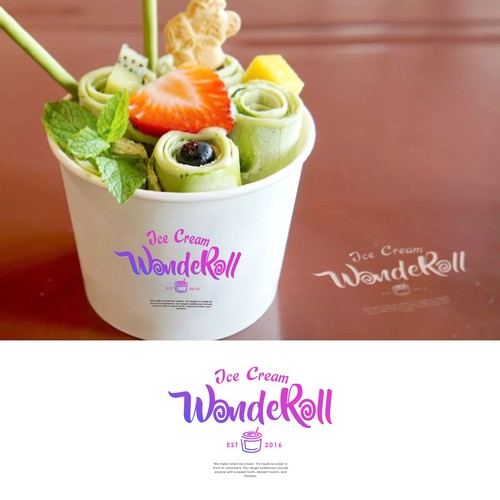 Design a fun, memorable logo for Wonderoll Ice Cream | Logo design contest