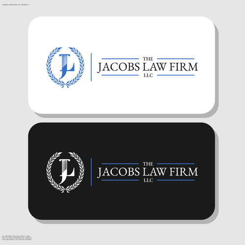 Designs | New Logo Contest for The Jacobs Law Firm, LLC | Logo design ...
