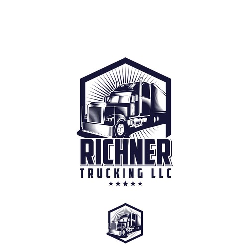Big Rig Transportation Logo design | Logo & business card contest